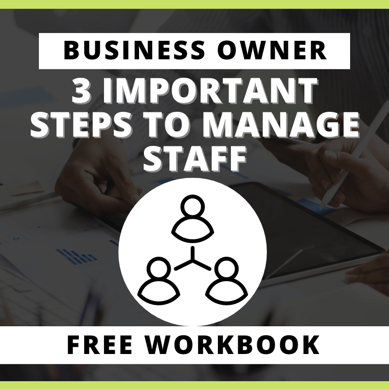 Resource - Important Steps to Manage Staff - I Design My Life
